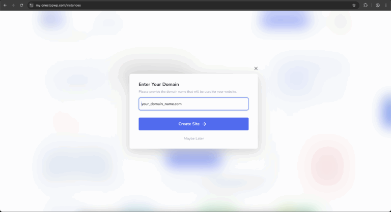 My Instances - OneStopWP Blog